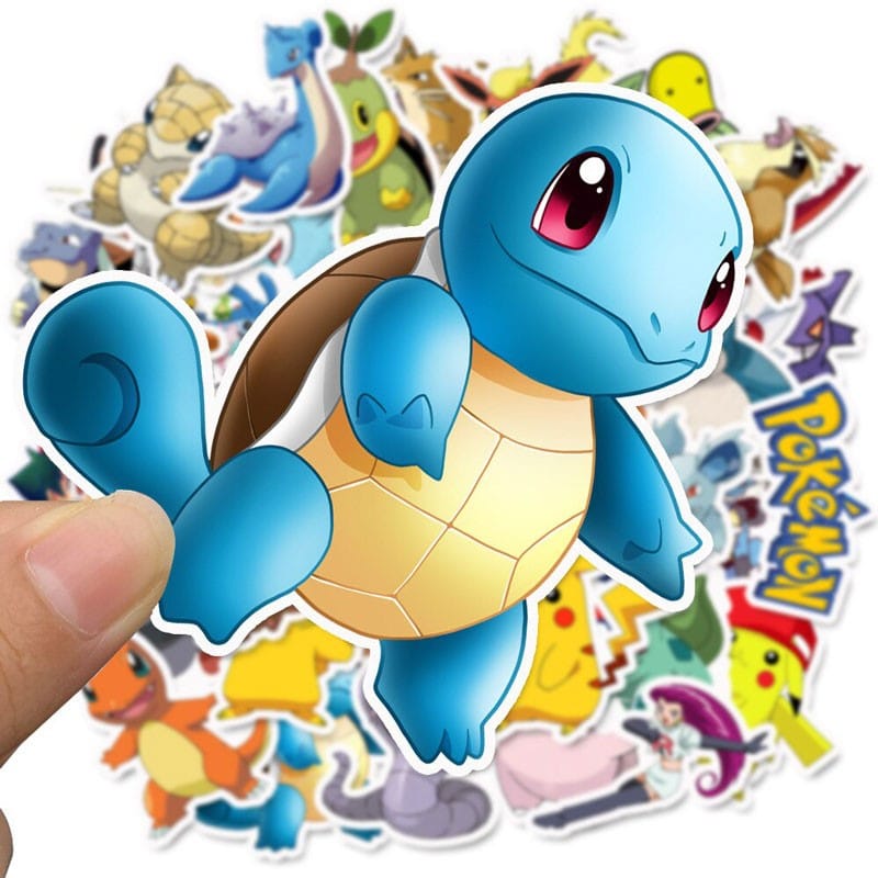 50 Pokemon Stickers • Pokemon Winkel