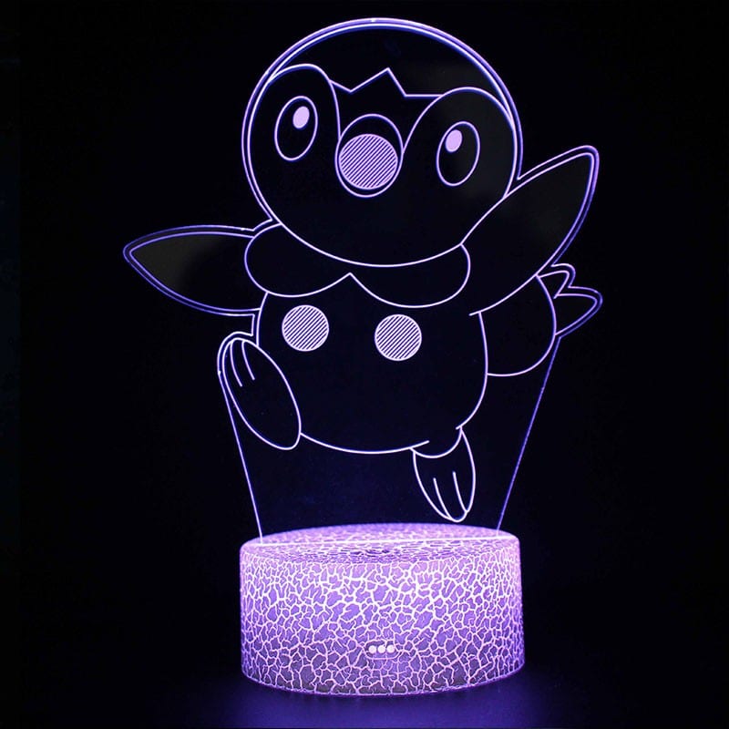 Pokemon Piplup Lamp • Pokemon Winkel