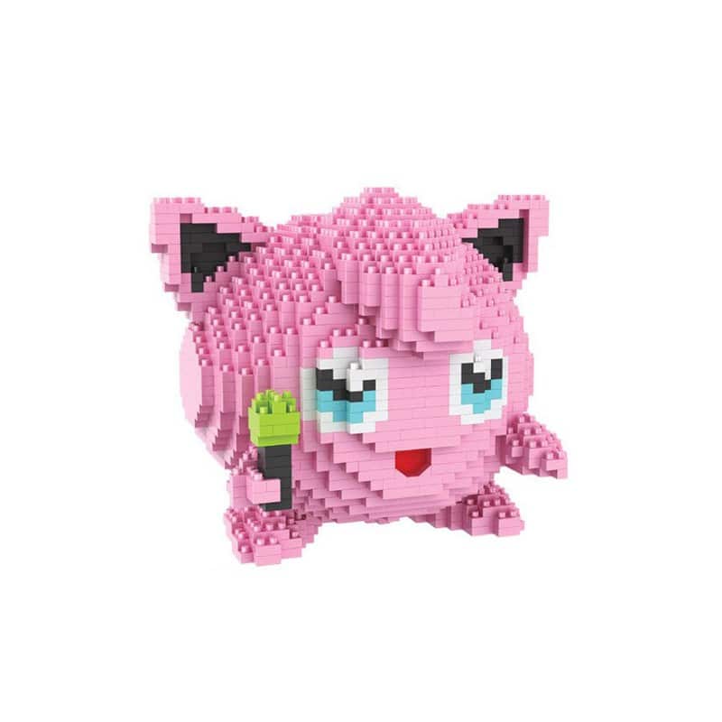 Pokemon Bouwblokjes Jigglypuff 16 cm • Pokemon Winkel