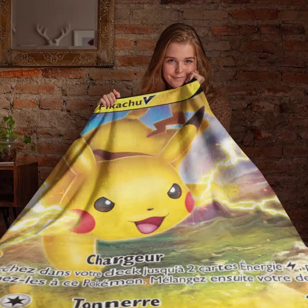 Pokemon Plaid Pikachu Kaart • Pokemon Winkel